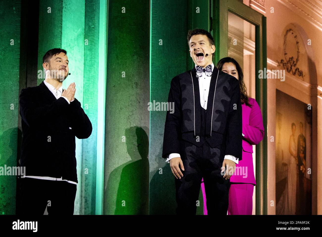 BAARN - Winner Daniël Verlaan, the mole Jurre Geluk and finalist Ranomi ...