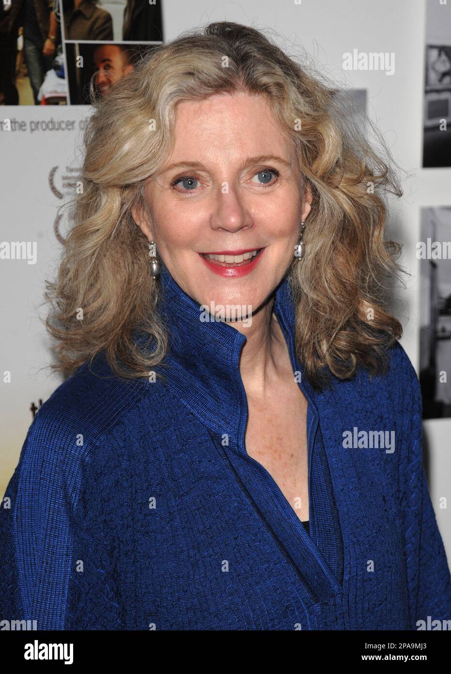 Actress Blythe Danner arrives at the Museum of Modern Art for the ...