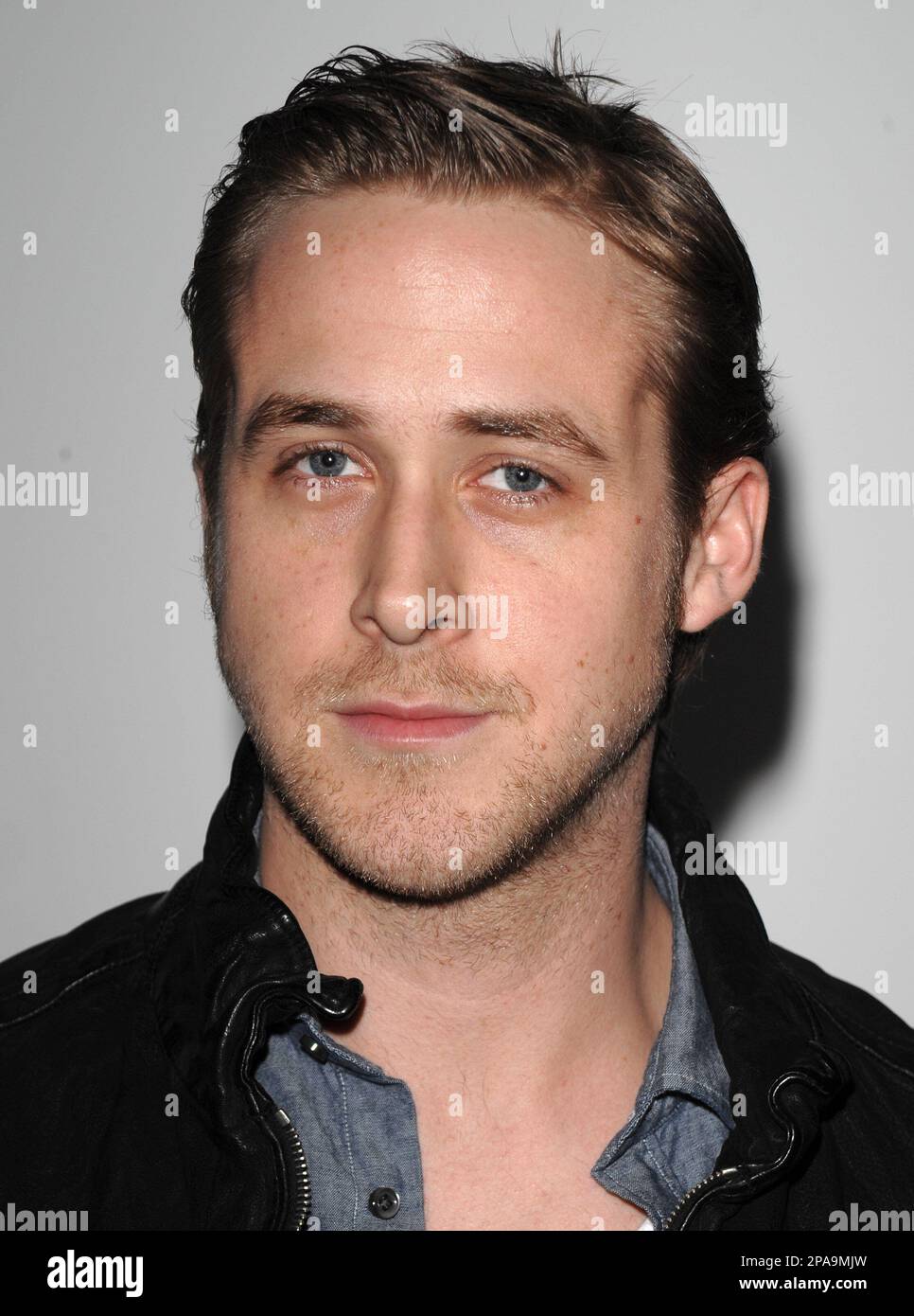 Actor Ryan Gosling arrives at the Museum of Modern Art for the ...