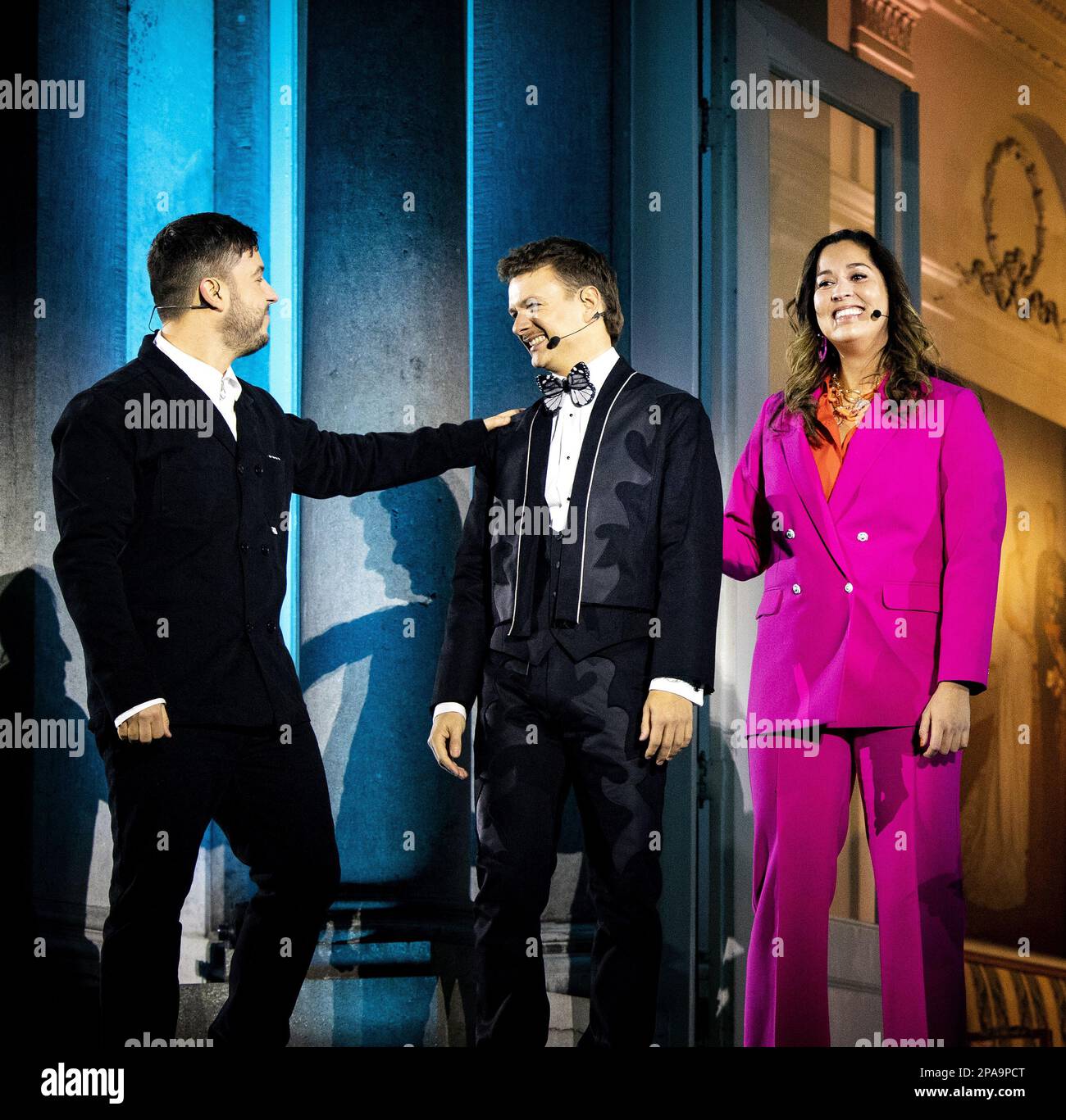 BAARN - Winner Daniël Verlaan, the mole Jurre Geluk and finalist Ranomi ...