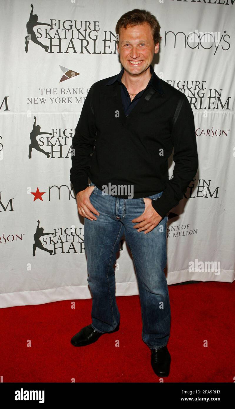 Figure skater Viktor Petrenko arrives for a gala benefiting Figure ...