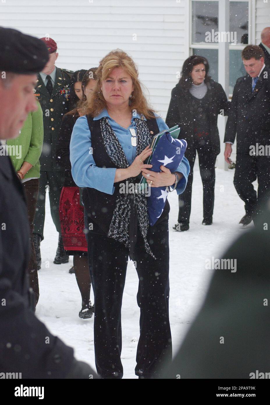 Maryanne Rennell, mother of Army National Guard Sgt. David Stelmart ...