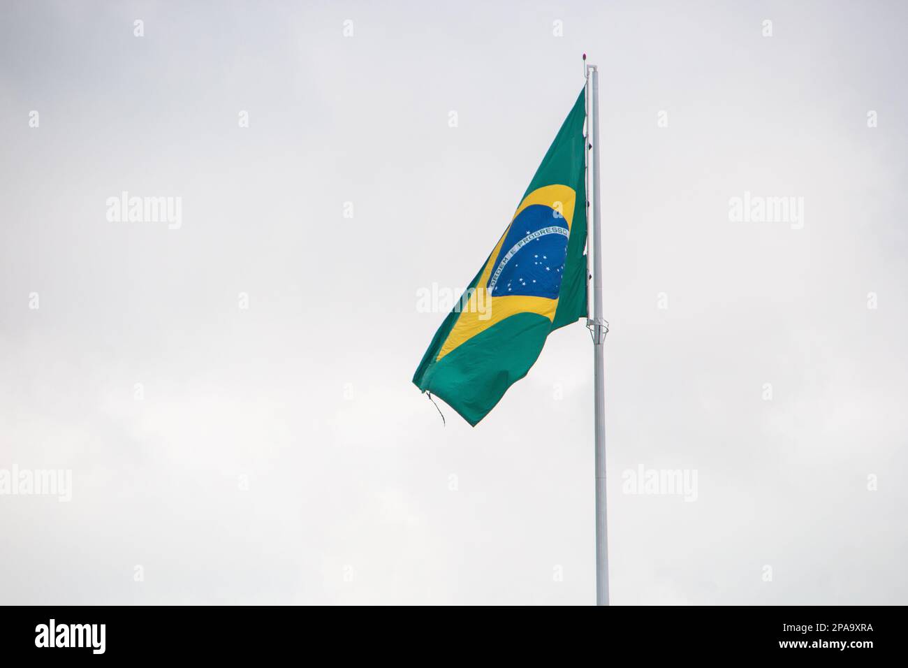 flag of brazil outdoors in Rio de Janeiro, Brazil Stock Photo - Alamy