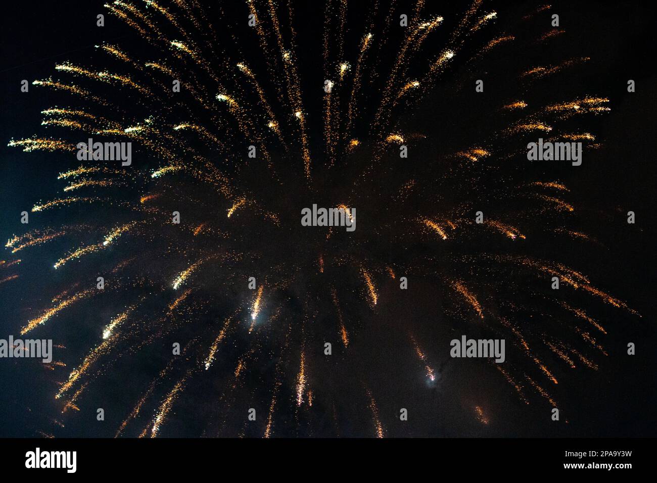 Fireworks on New Year's Eve in Rio de Janeiro, Brazil Stock Photo - Alamy