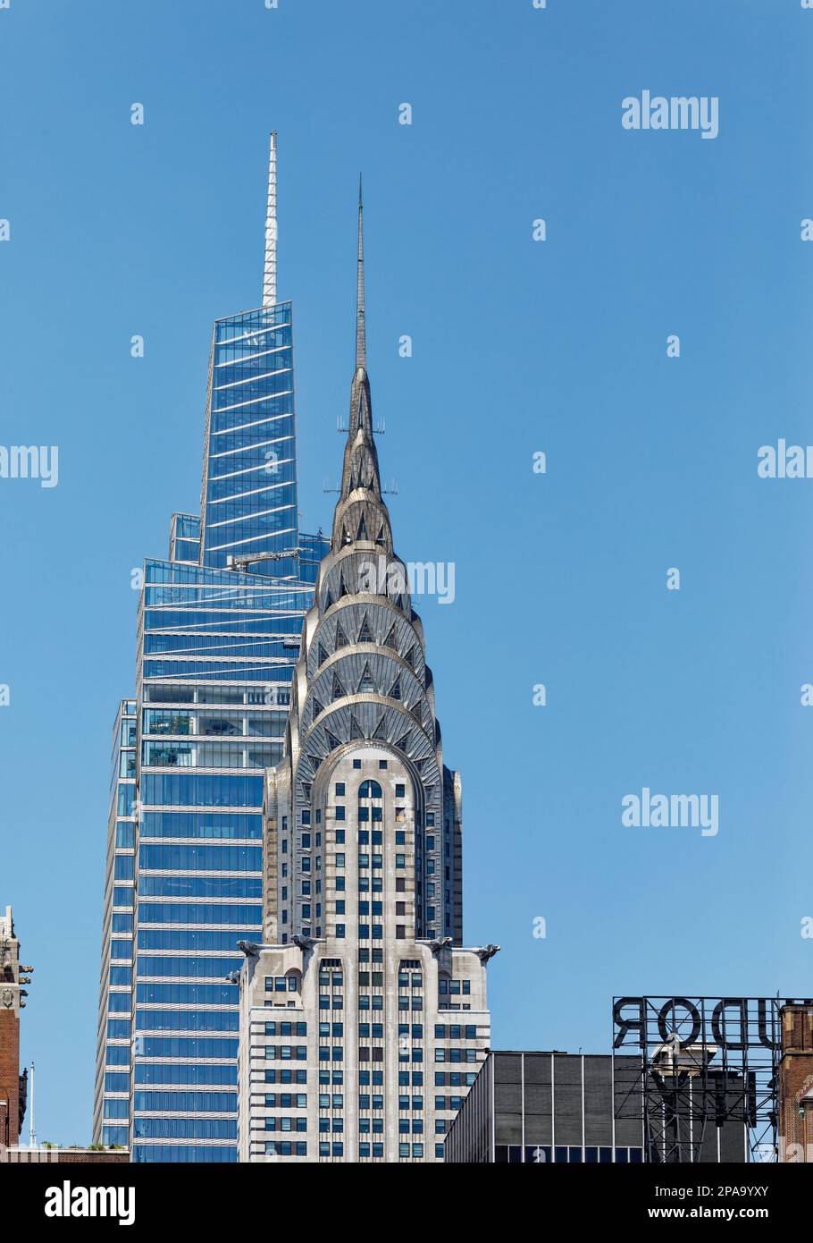 Chrysler Building shares the sky with new neighbor, One Vanderbilt ...