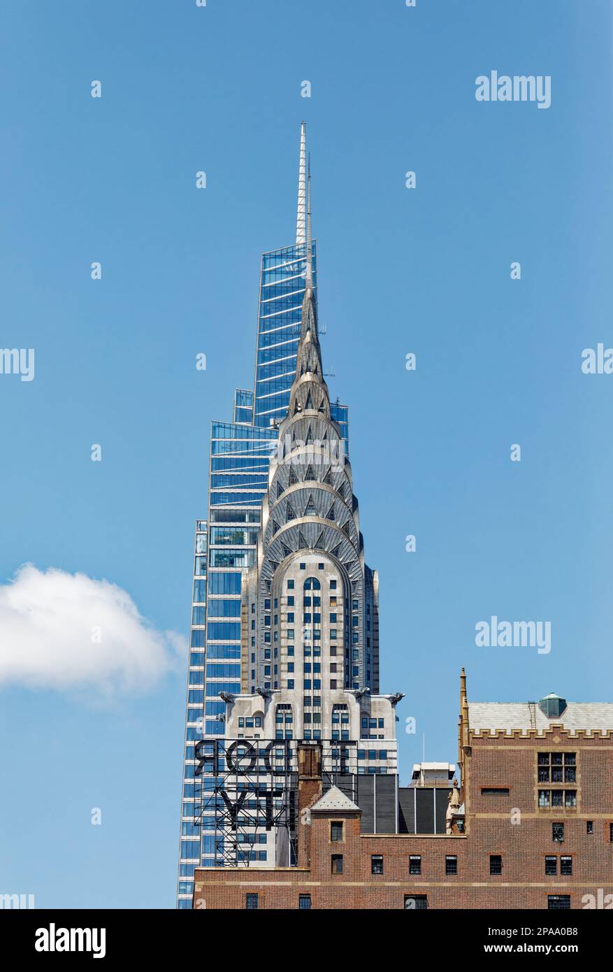 Chrysler Building shares the sky with new neighbor, One Vanderbilt ...