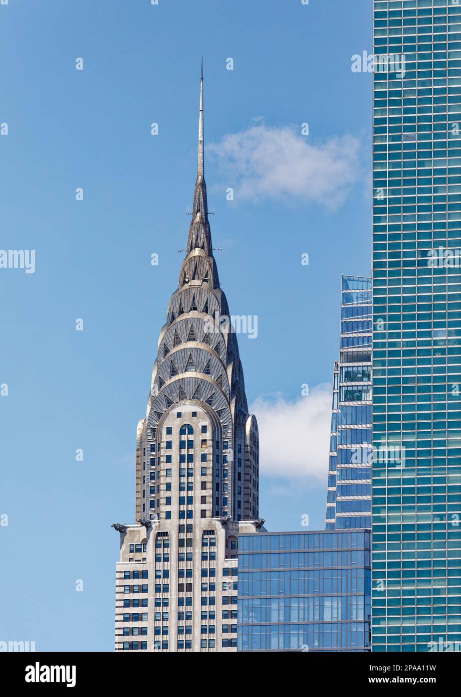 Chrysler Building, an icon of the New York City skyline Stock Photo - Alamy