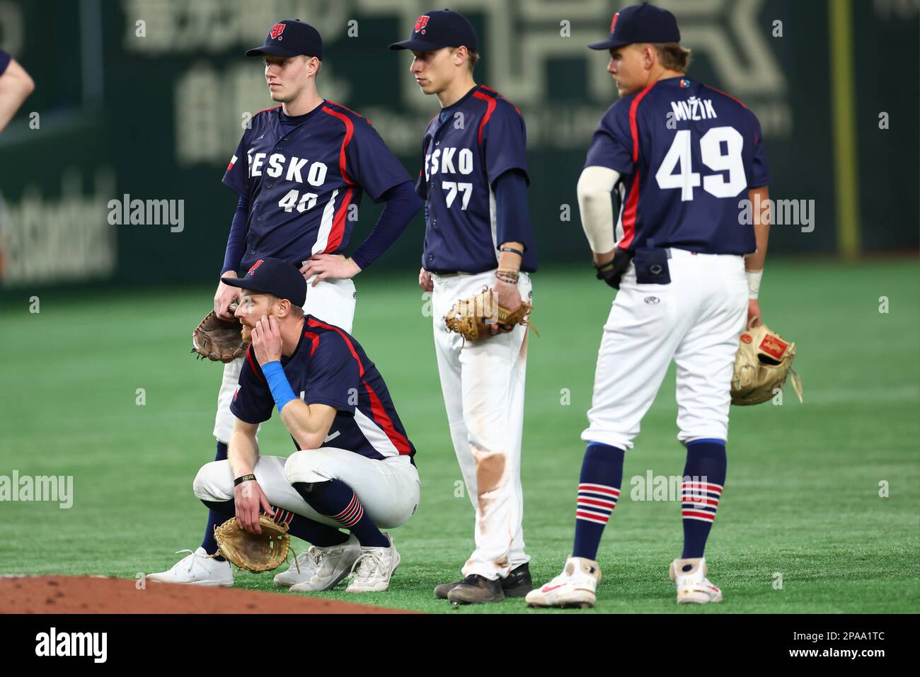 Tokyo, Japan. 11th Mar, 2023. Czech Republic team group (CZE) Baseball ...