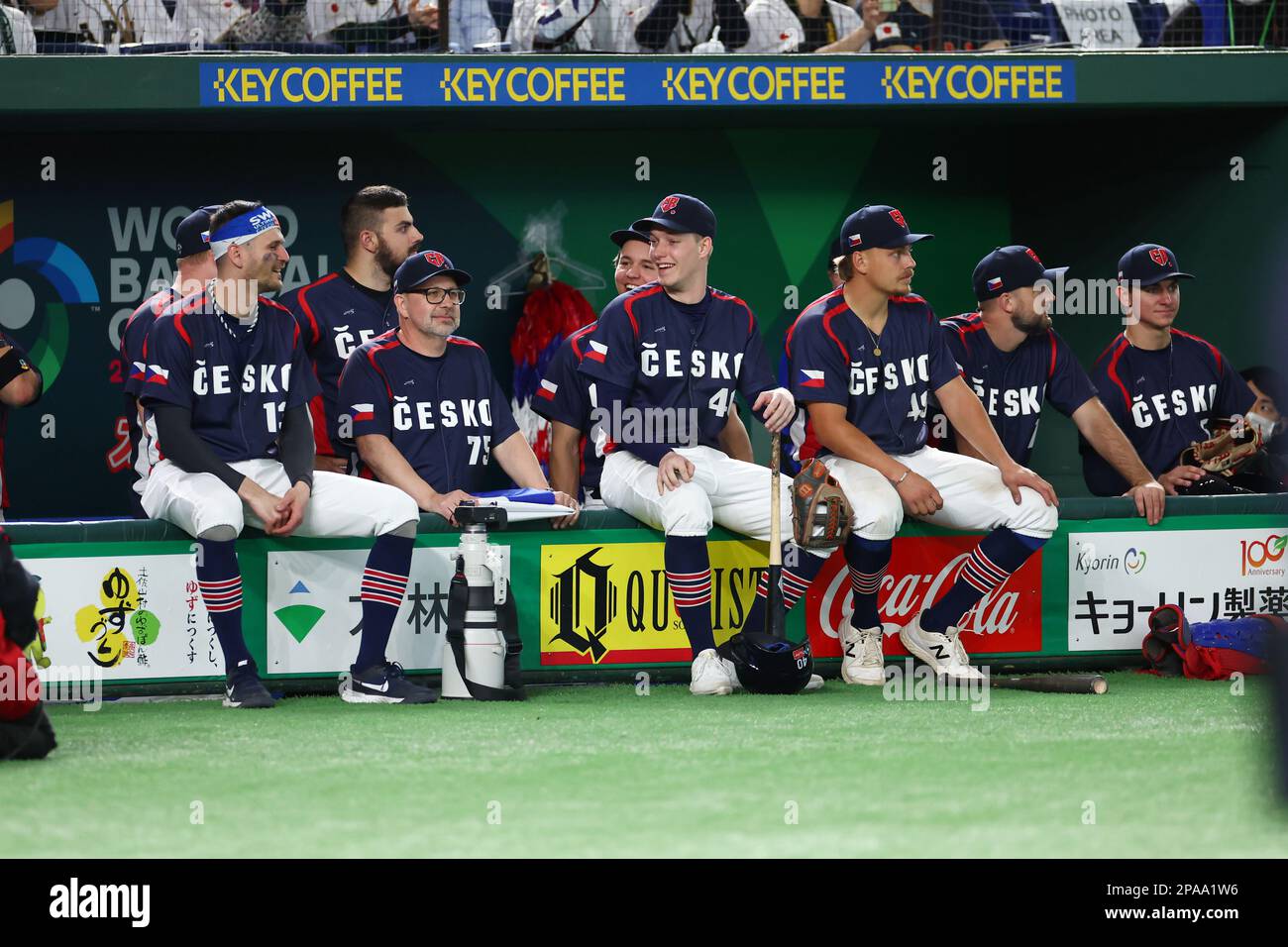 Tokyo, Japan. 11th Mar, 2023. Czech Republic team group (CZE) Baseball ...
