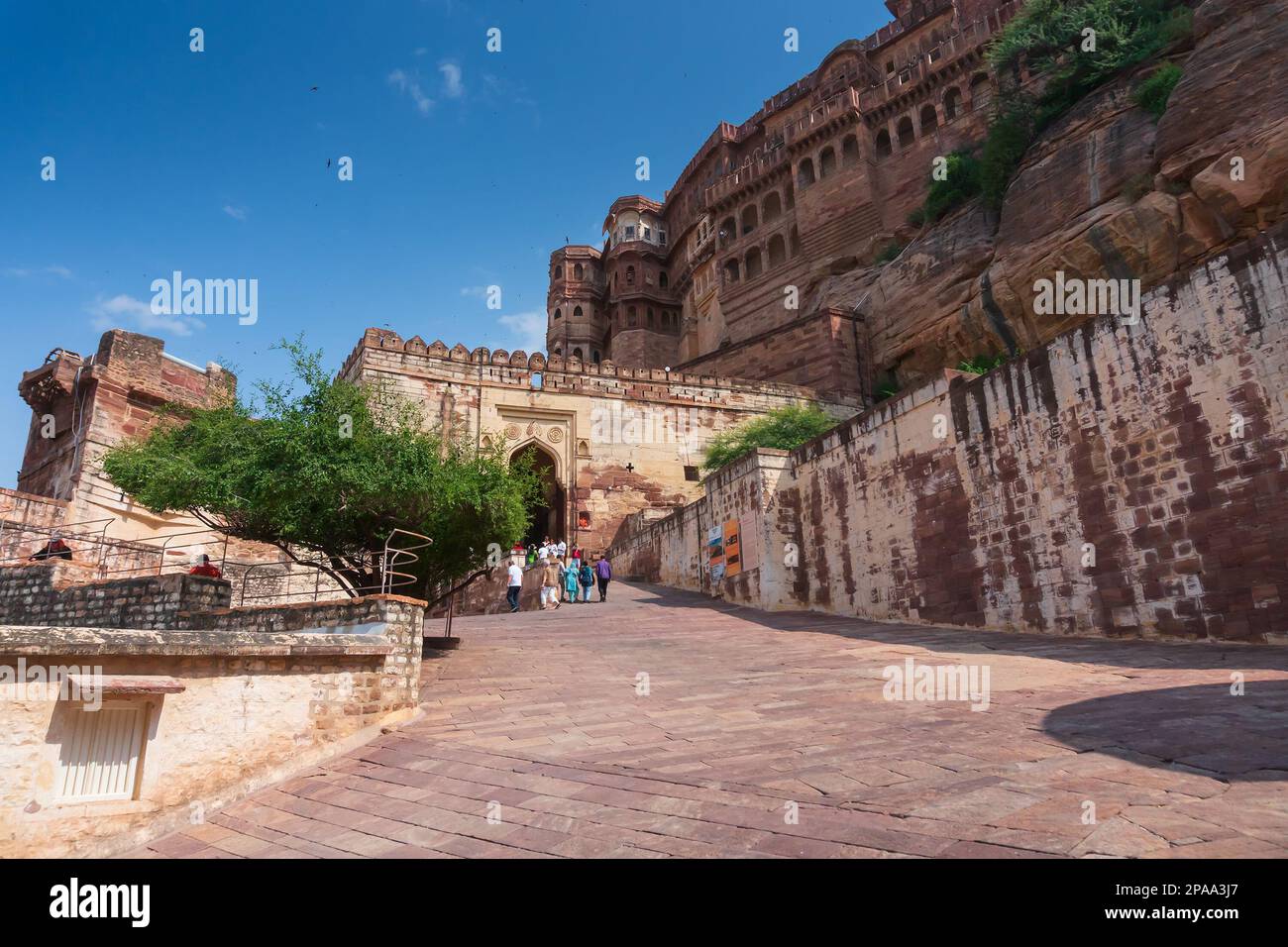 Jodhpur, Rajasthan, India - 19th October 2019 : View of entrance of ...
