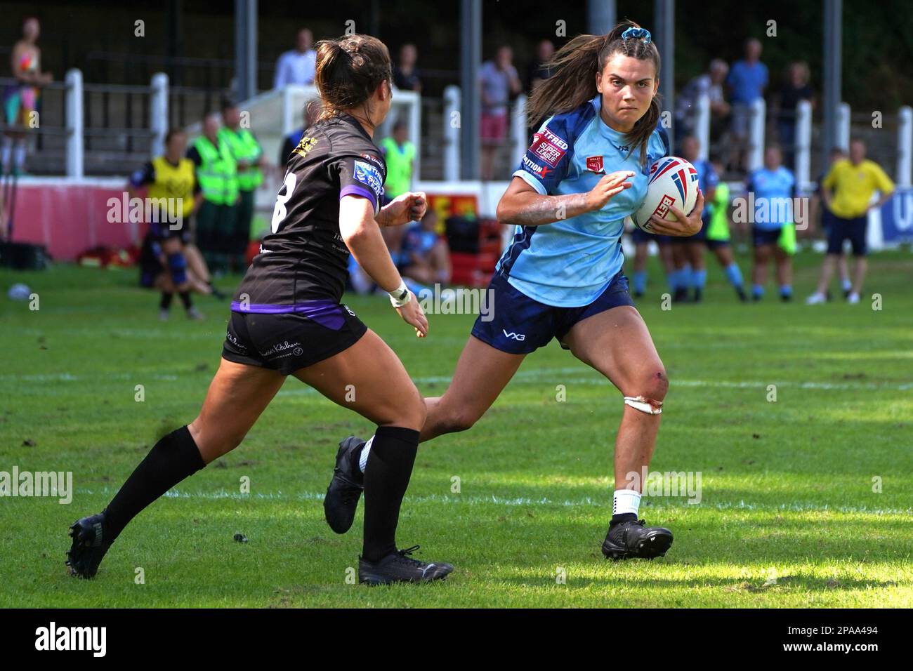 Bryonie King, dual code international Welsh Rugby player, representing ...
