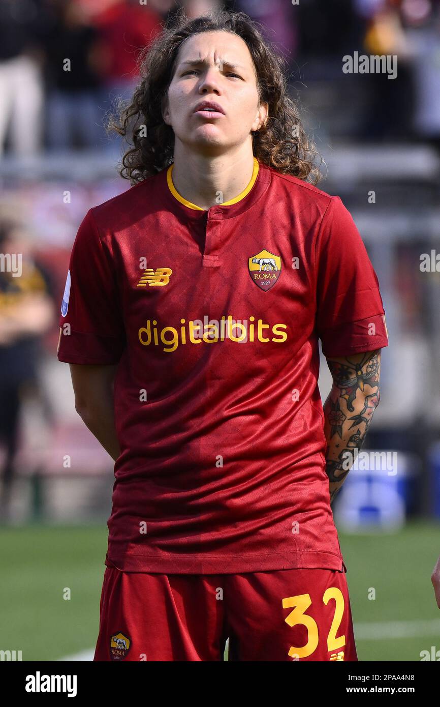Rome, Italy. 11th Mar, 2023. Elena Linari of AS Roma Women during the ...