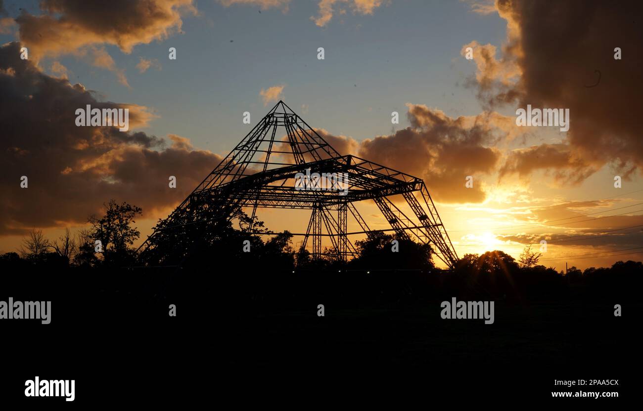 Empty pyramid hi-res stock photography and images - Alamy
