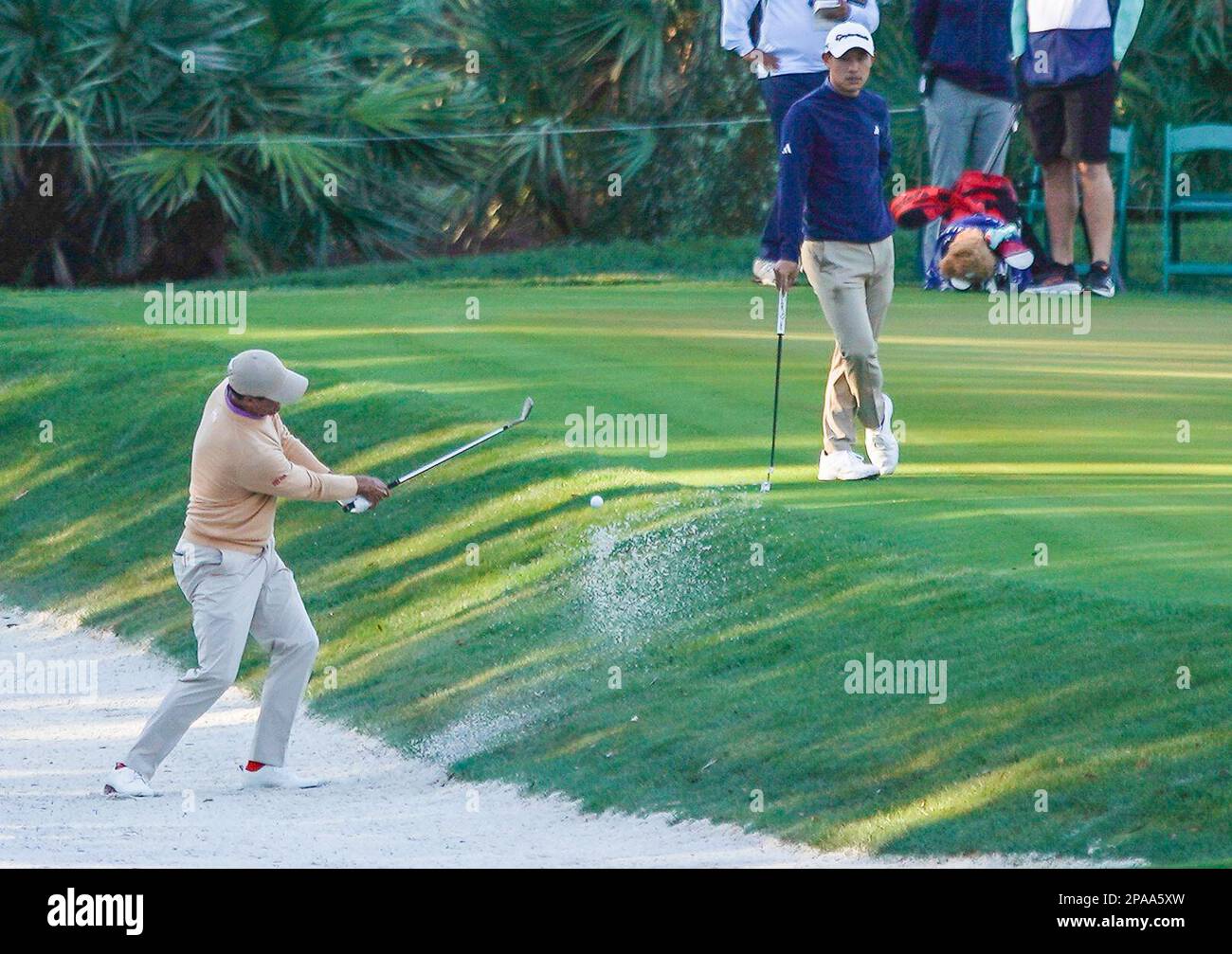 Ponte Vedra Beach, Florida, USA. 11th Mar, 2023. ADAM SCOTT hits out of ...