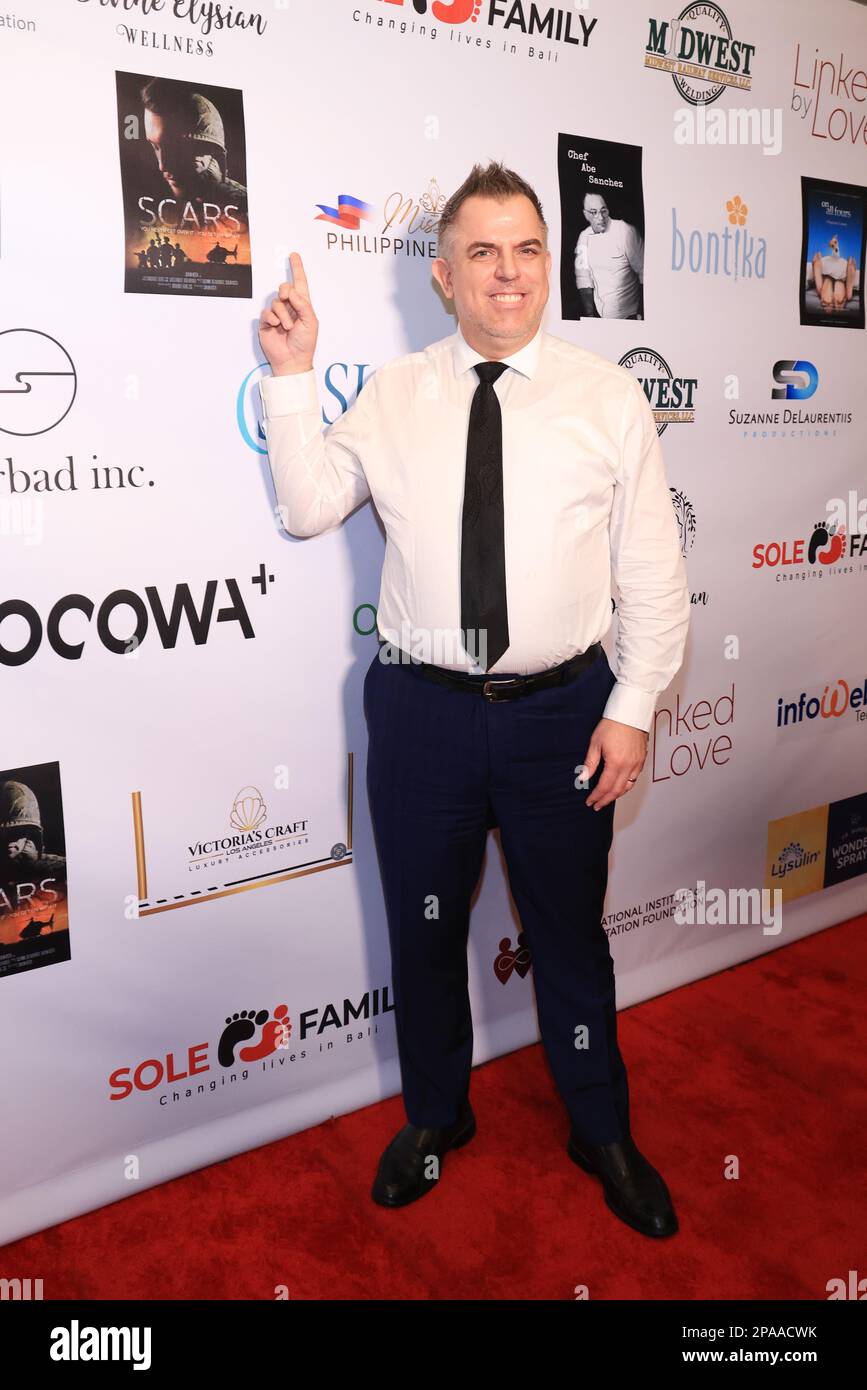 Los Angeles, California, USA. 10th March, 2023. Actor/Producer Matthew ...