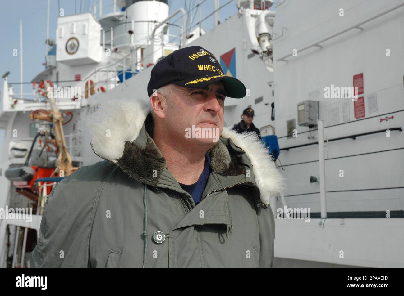 Coast Guard Capt. Craig Lloyd is shown Tuesday, March 25, 2008, in ...