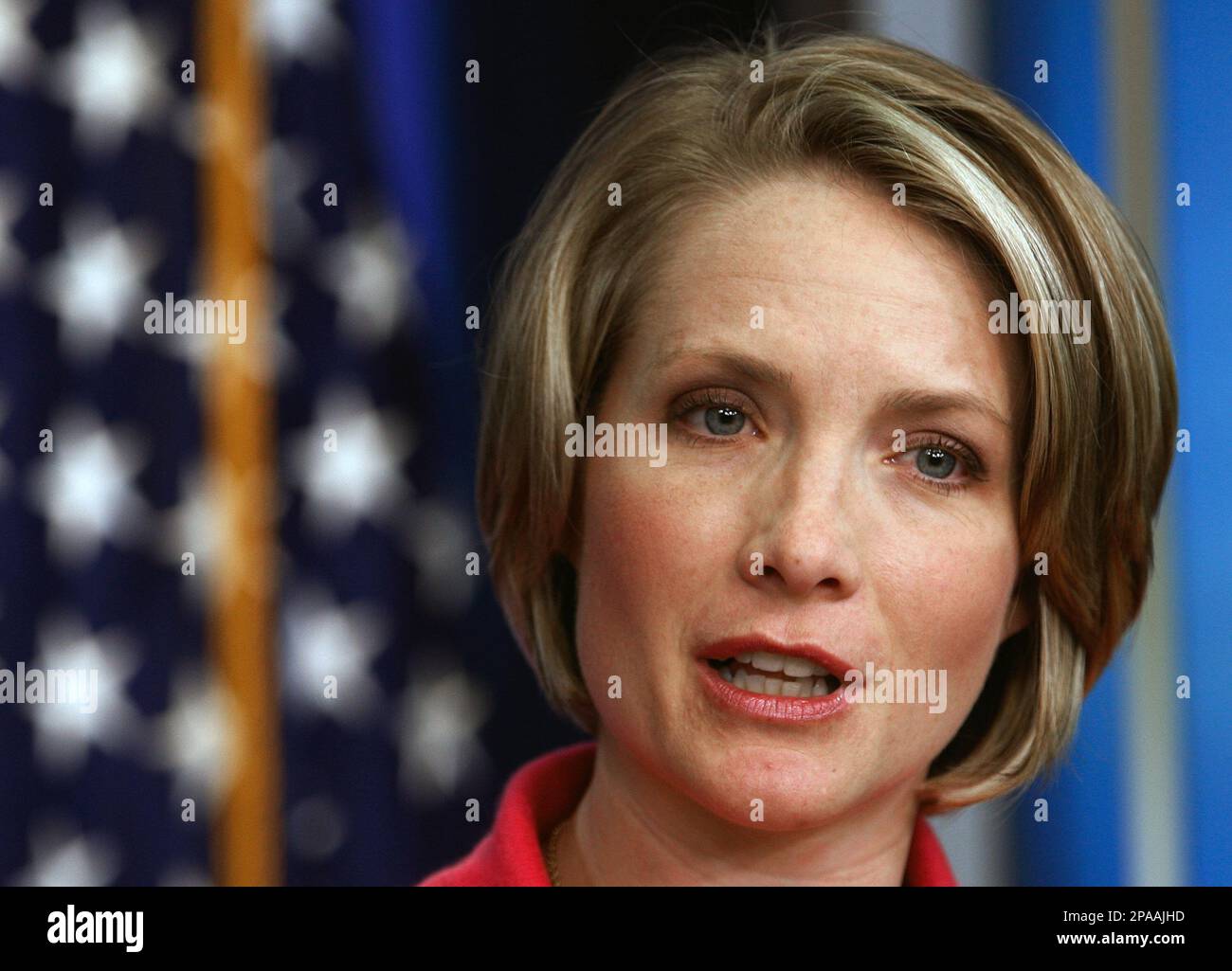White House Press Secretary Dana Perino answers questions, Monday ...
