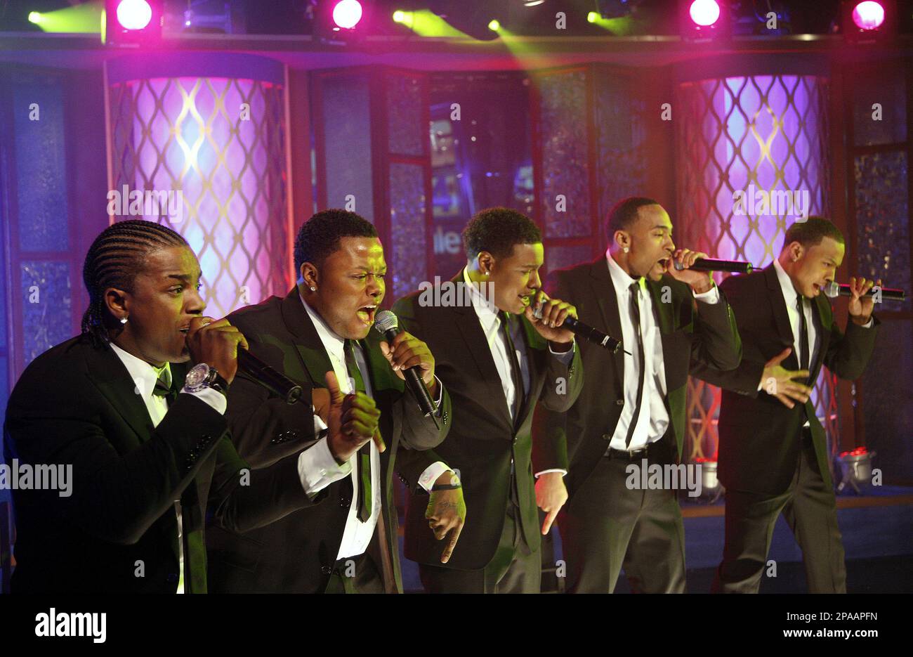 From left, Brian Andrews, Mike McCluney, Robert Curry, Willie Taylor ...