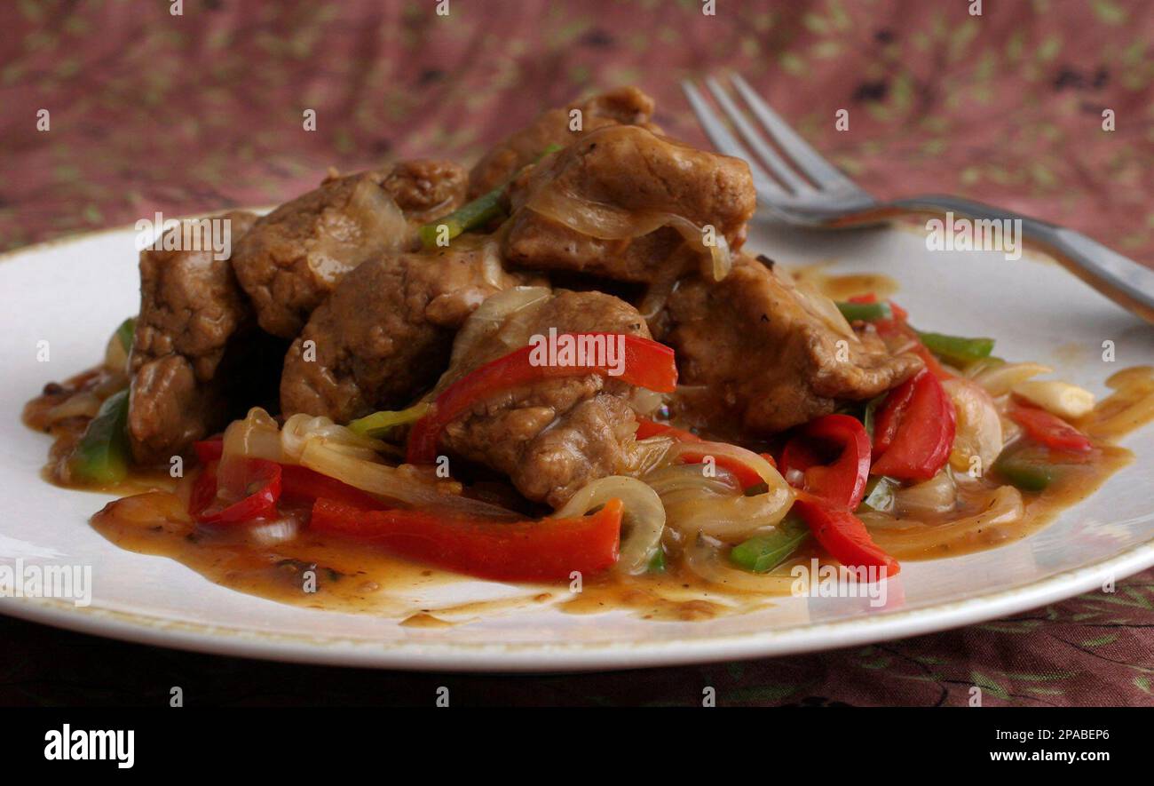 **FOR USE WITH AP LIFESTYLES** Jerk-spiced Seitan is seen in this ...