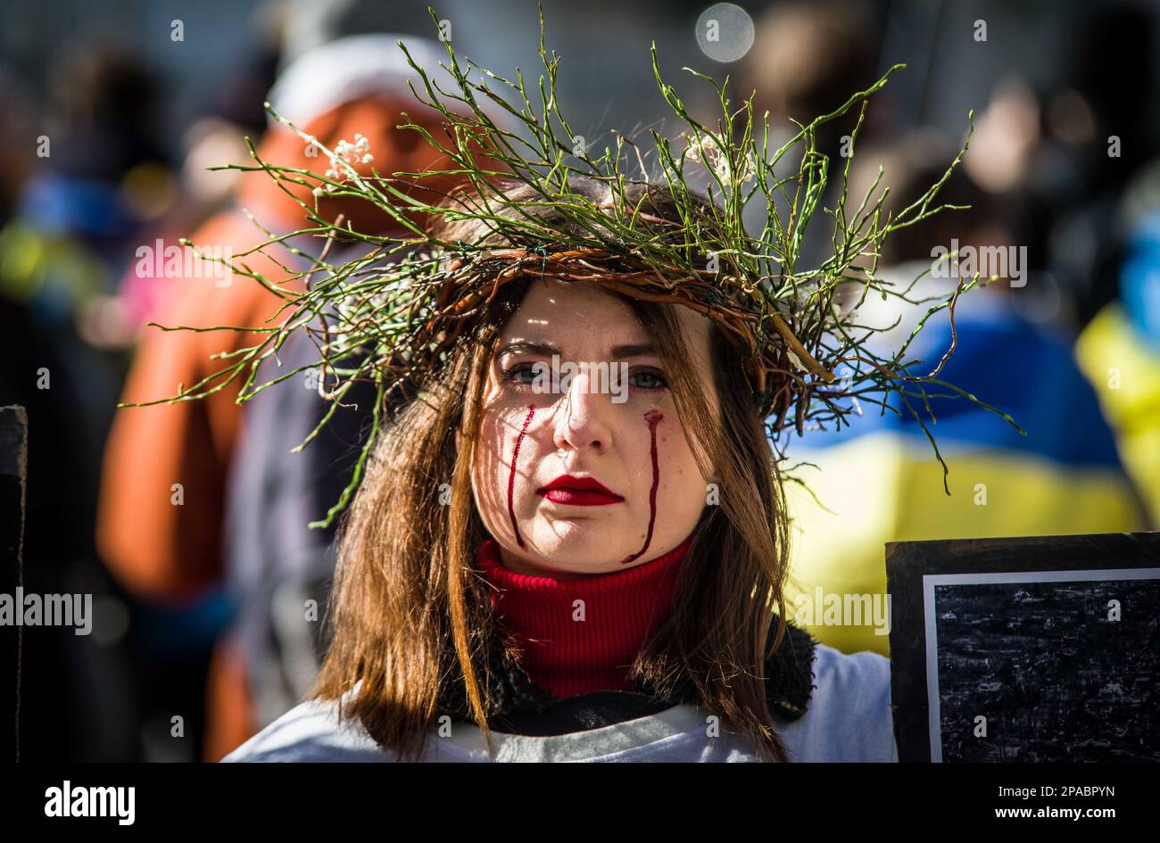 Munich, Bavaria, Germany. 11th Mar, 2023. Ukrainians in Munich, Germany ...