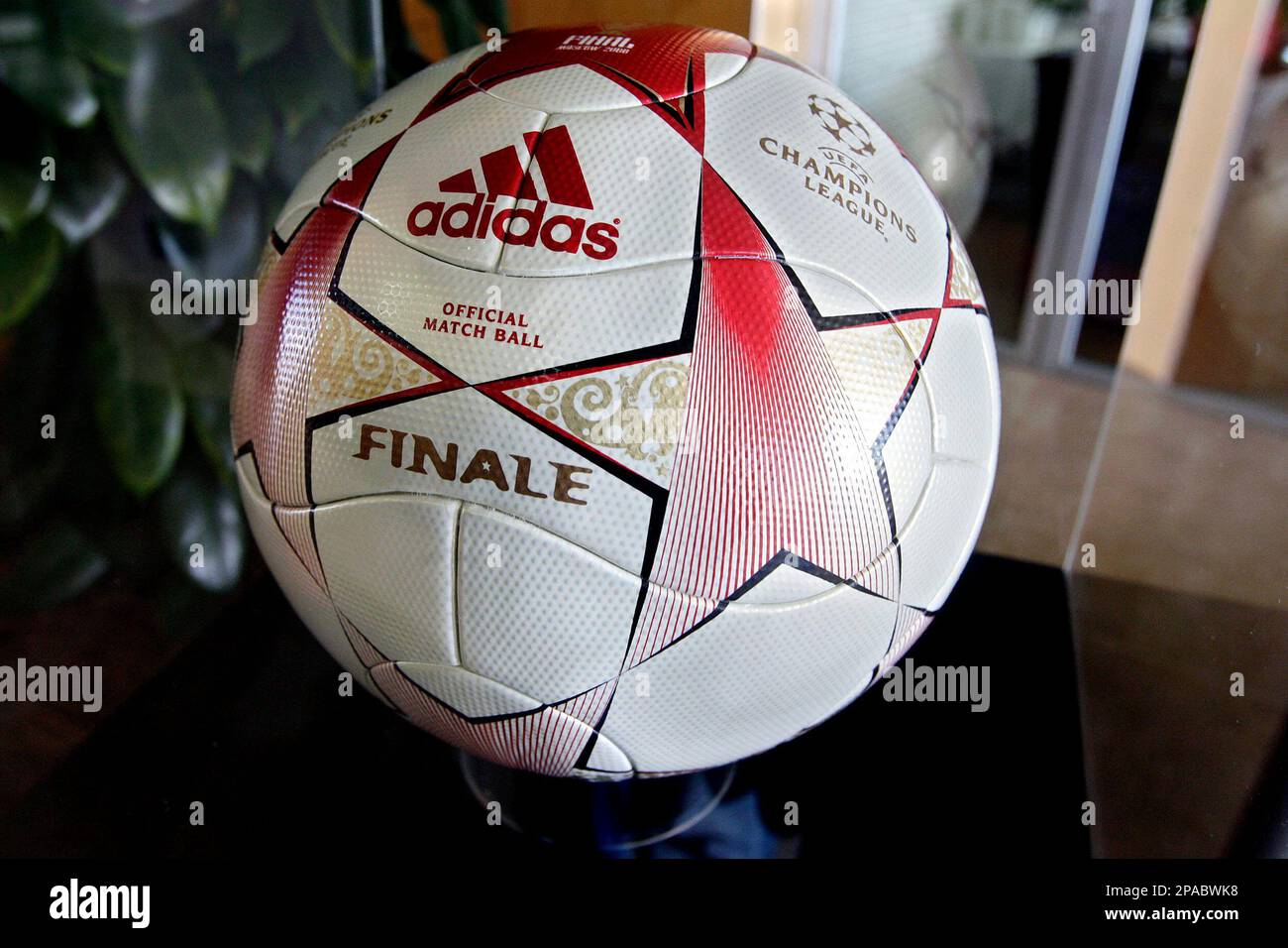 The official ball for the final matches of the UEFA Champions League is ...