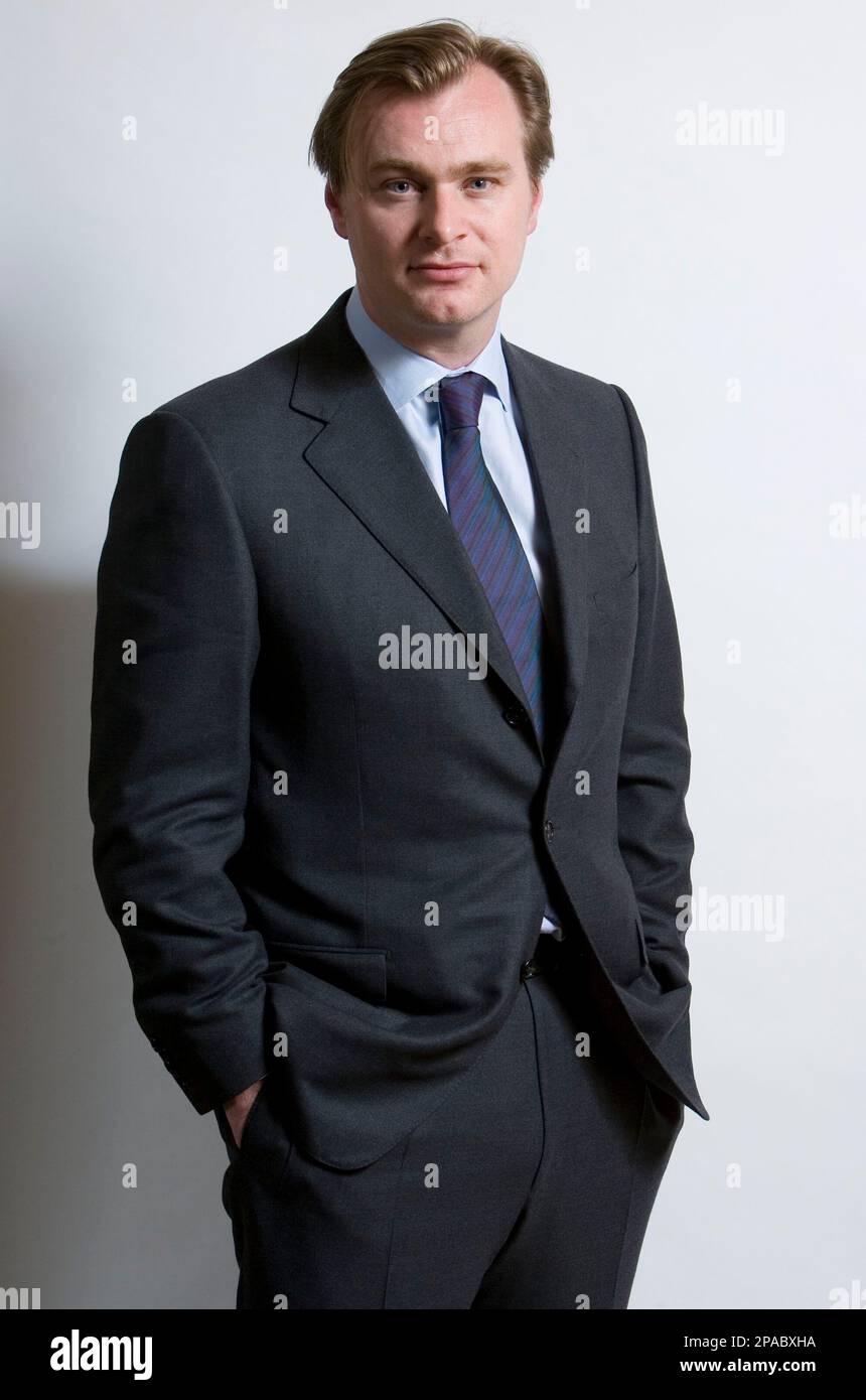 Director Chris Nolan poses for portrait in Las Vegas on Thursday, March ...