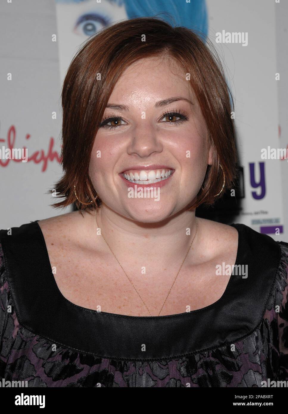 Actress Shannon Durig arrives at Spotlight in Times Square to celebrate ...