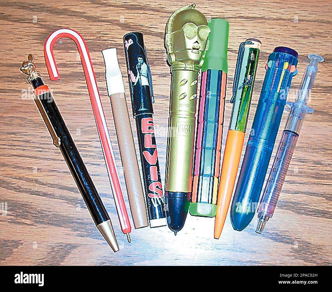 **ADVANCE FOR WEEKEND EDITIONS, MARCH 14** Paul Jackson’s pen ...