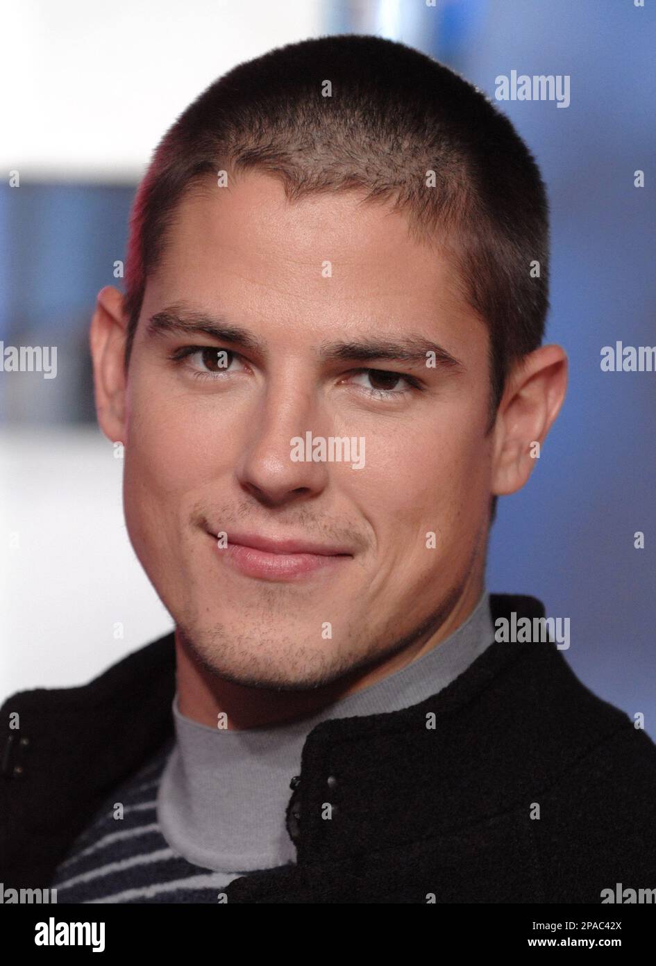 Actor Sean Faris from the movie "Never Back Down" makes an appearance ...