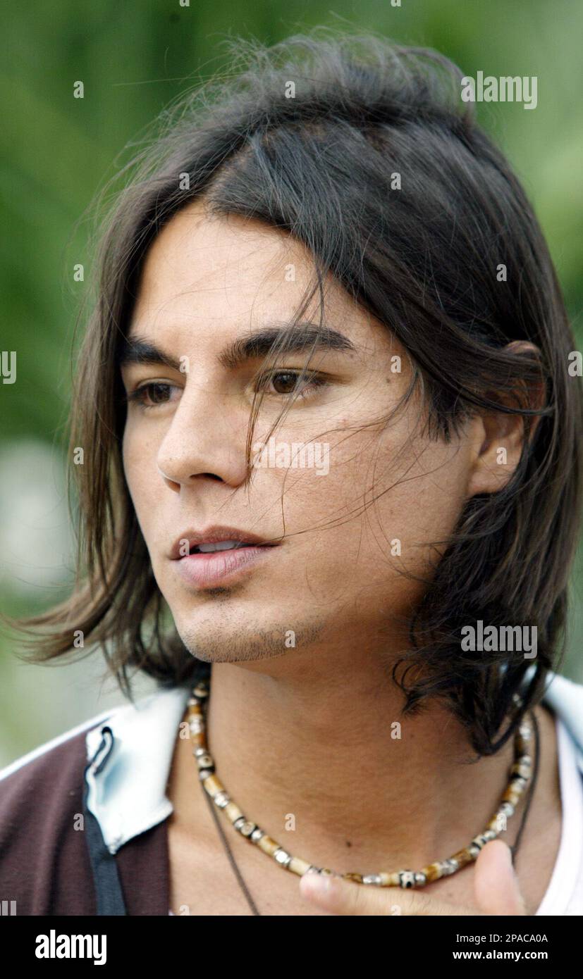 ** FILE ** Spanish singer Julio Iglesias, Jr is shown in Miami in this ...