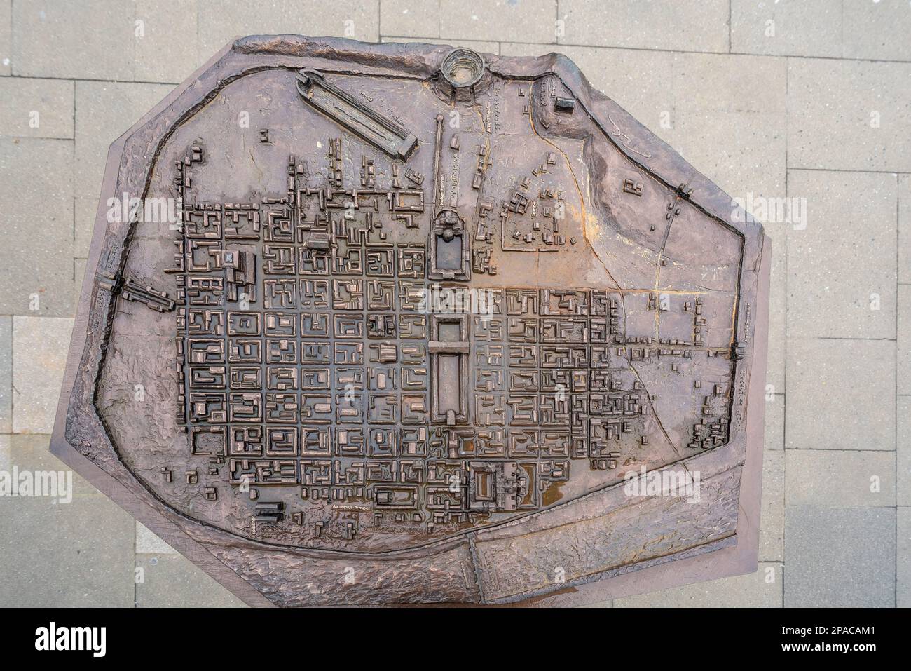 Augusta Treverorum City Model - Ancient Roman City Map - Trier, Germany ...