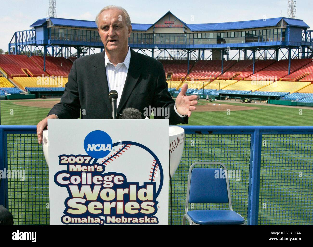 **FILE**This file photo from June 12, 2007, shows Dennis Poppe, NCAA ...