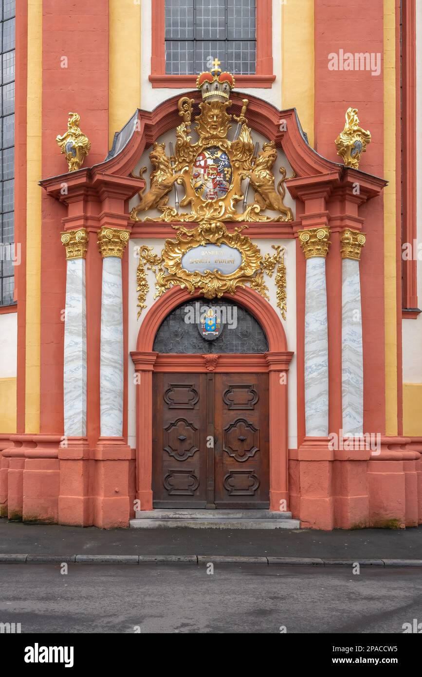 Basilica of St. Paulinus (St. Paulinskirche) Portal Door - Trier ...