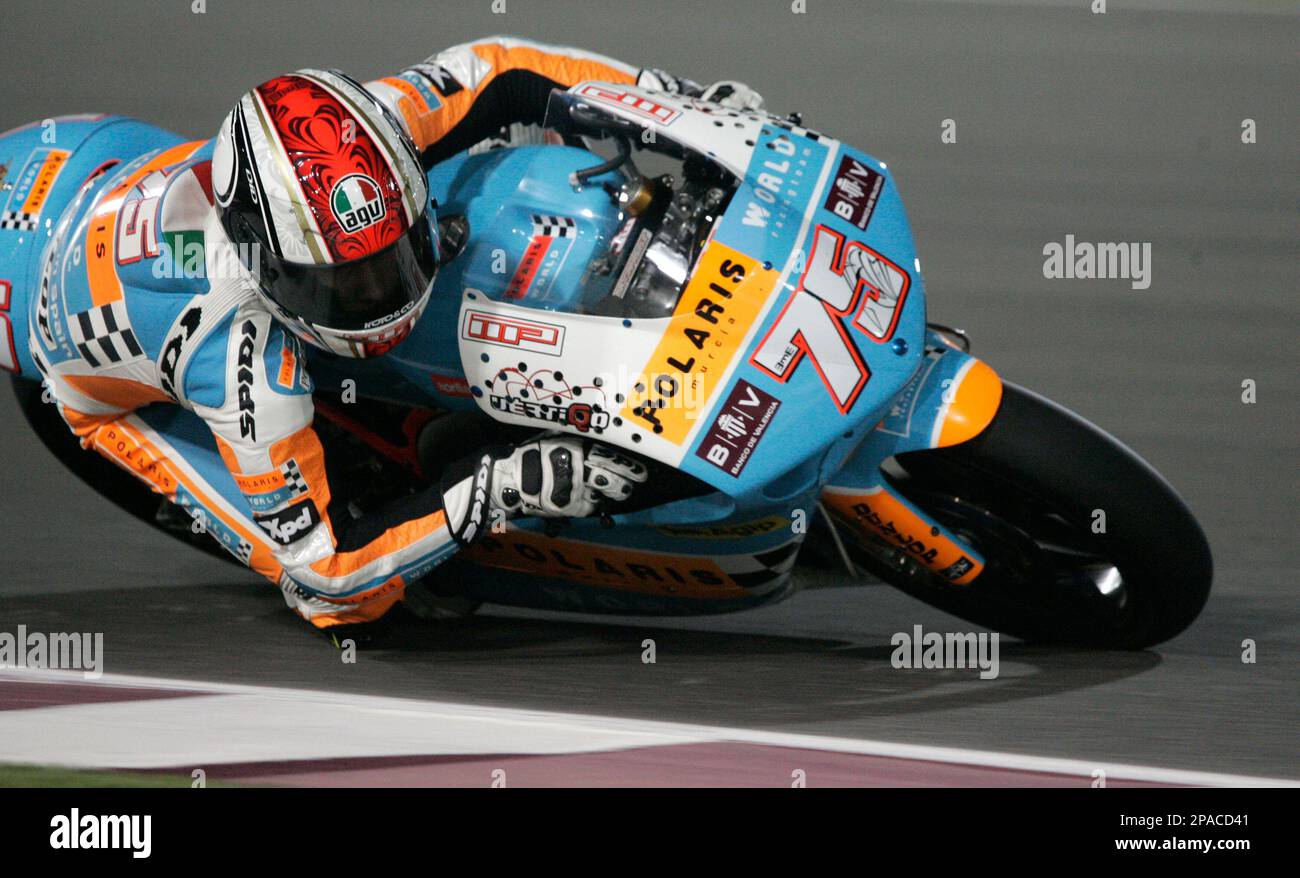 Italy's Mattia Passini wins the 250cc race of the Moto GP World ...
