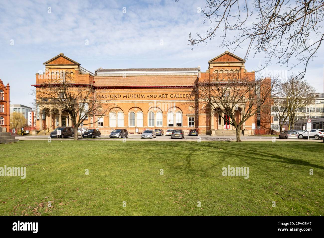 Salford, Manchester, uk, march 11, 2023 Salford Museum and Art Gallery ...