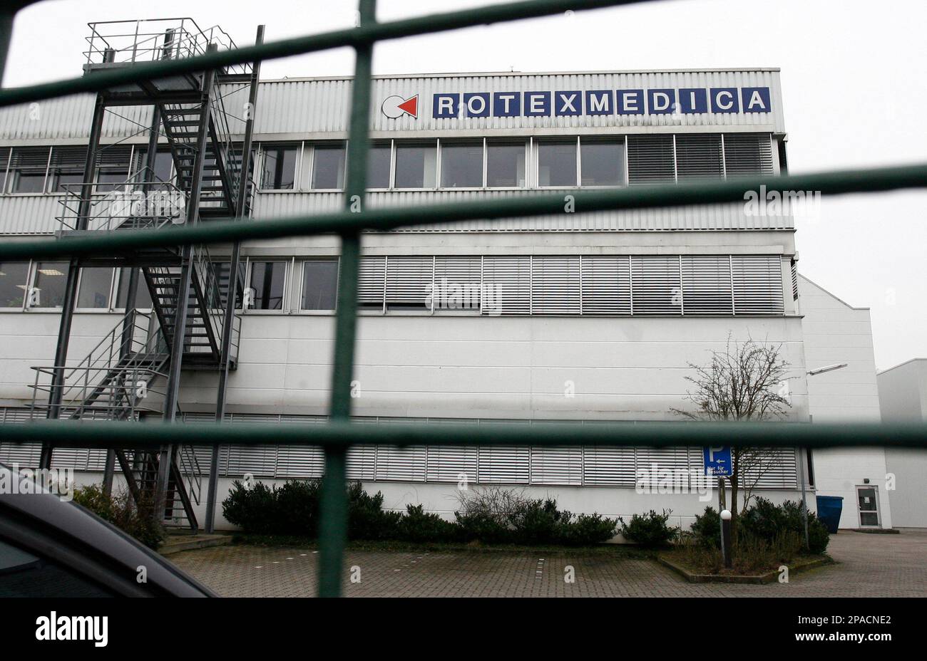 Der Firmensitz des Pharmaherstellers Rotexmedica im schleswig ...