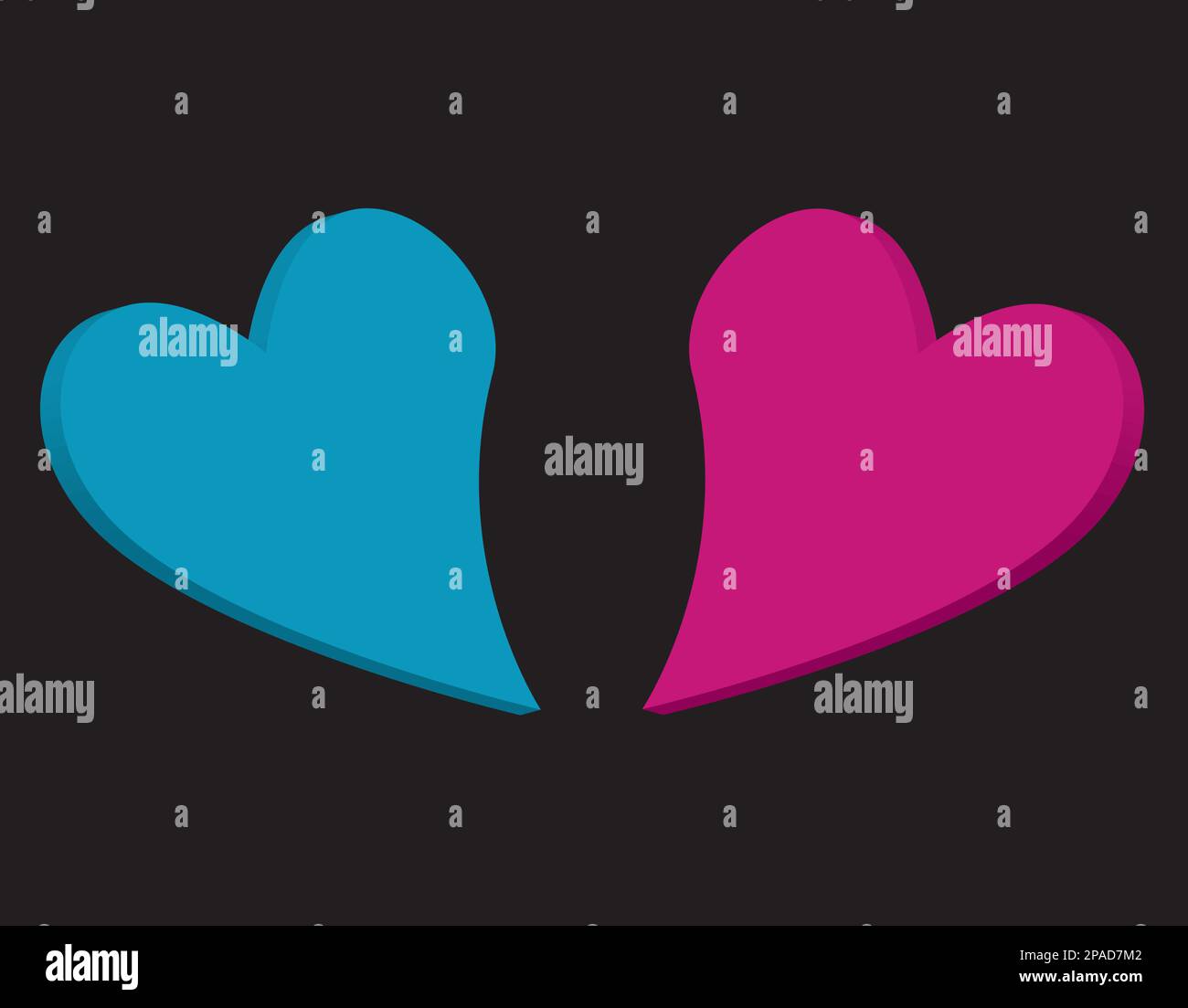 Vector 3d black gift Stock Vector Images - Alamy