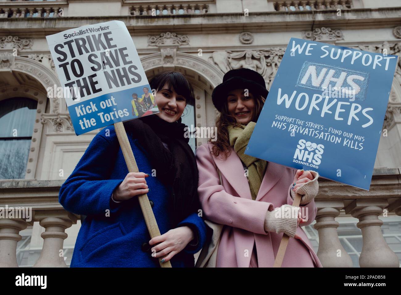 London, UK. 11 MAR 2023. Save Our NHS: National Demonstration by NHS ...