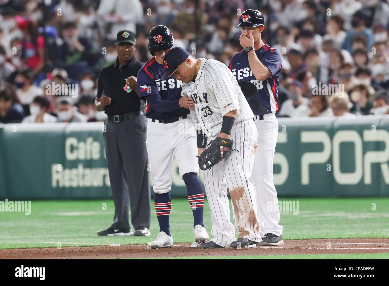 Tokyo, Japan. 11th Mar, 2023. (L to R) William Escala (CZE), Hotaka ...