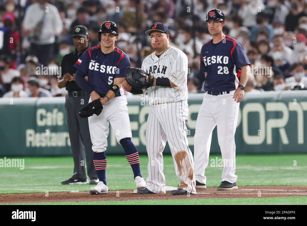 Tokyo, Japan. 11th Mar, 2023. (L to R) William Escala (CZE), Hotaka ...
