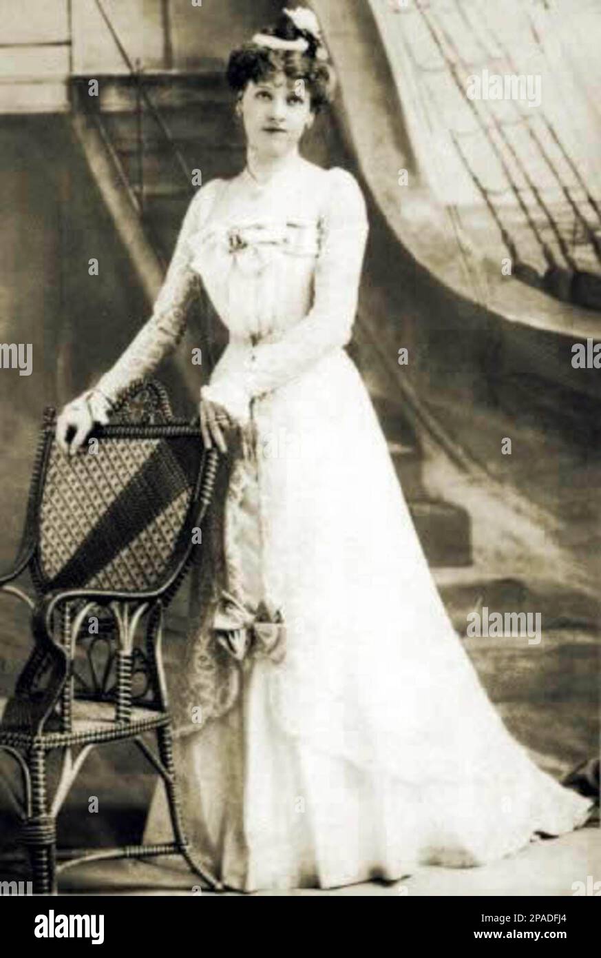 Ruth Vincent as Josephine in 1899 Stock Photo - Alamy