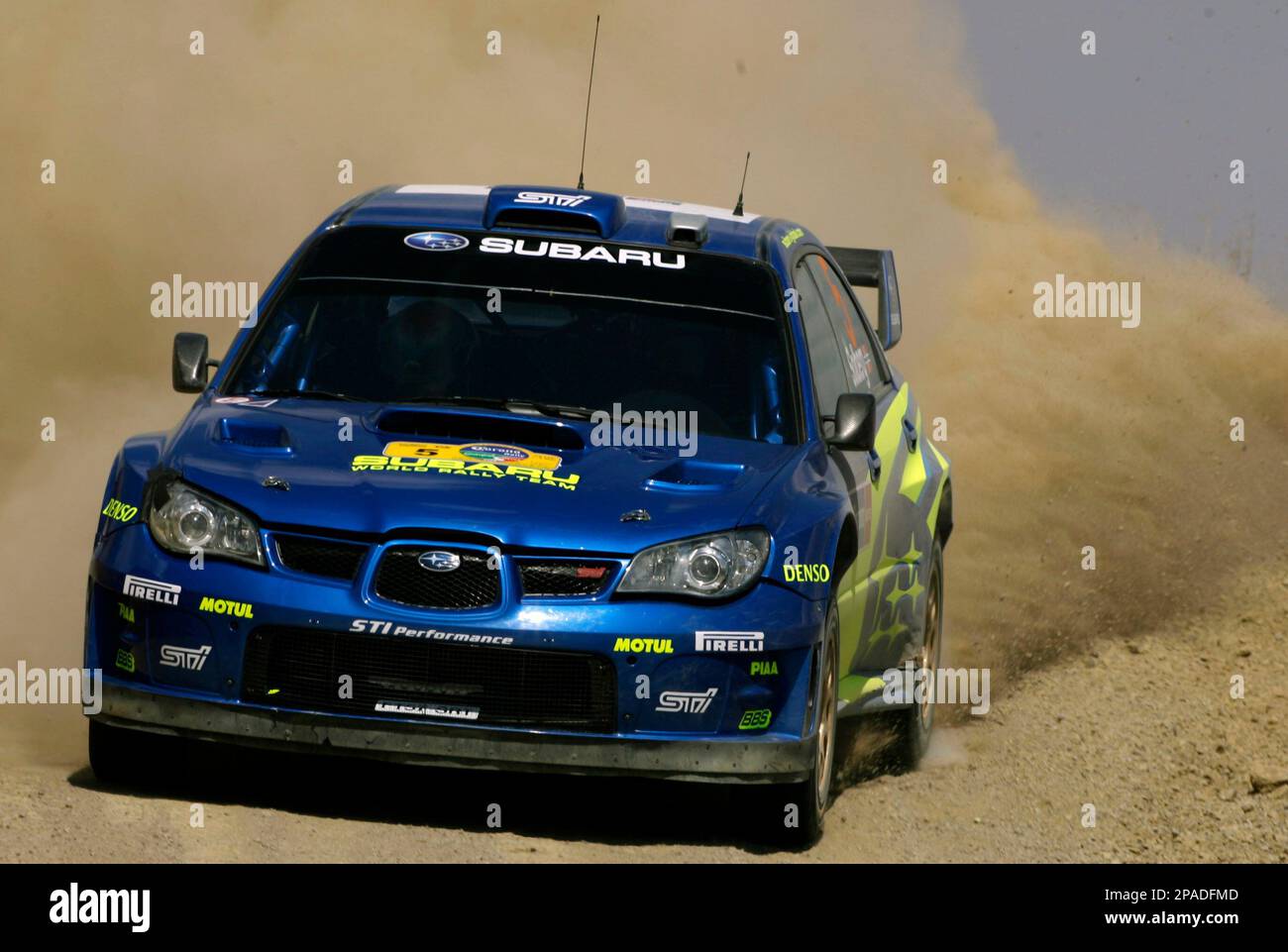 Subaru World Rally team's driver Petter Solberg, from Norway, and co ...