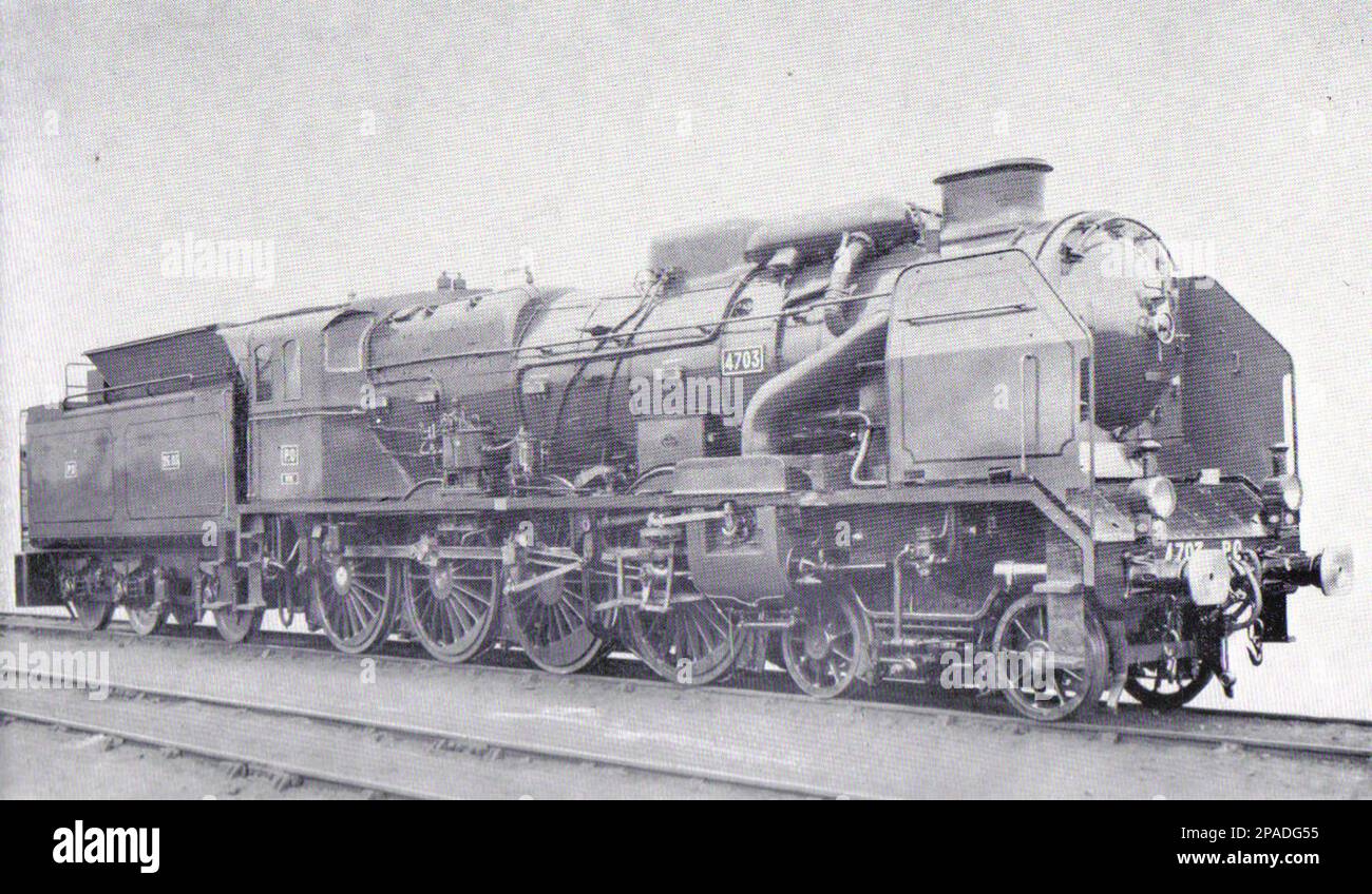 Early 240P class 4-8-0 Stock Photo - Alamy
