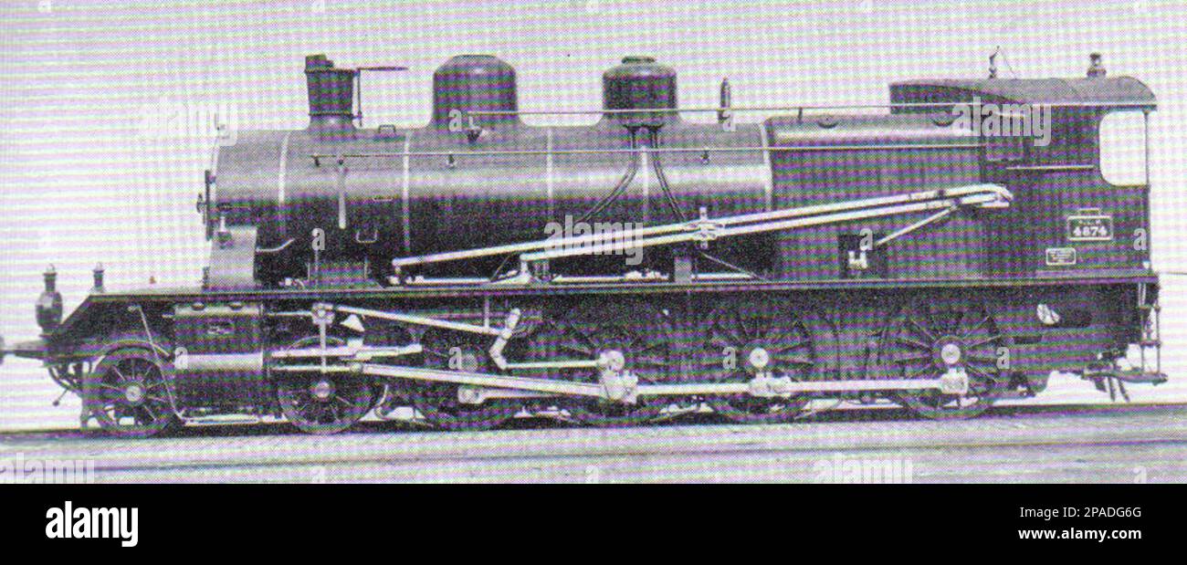 PLM 4-8-0, without its tender Stock Photo - Alamy