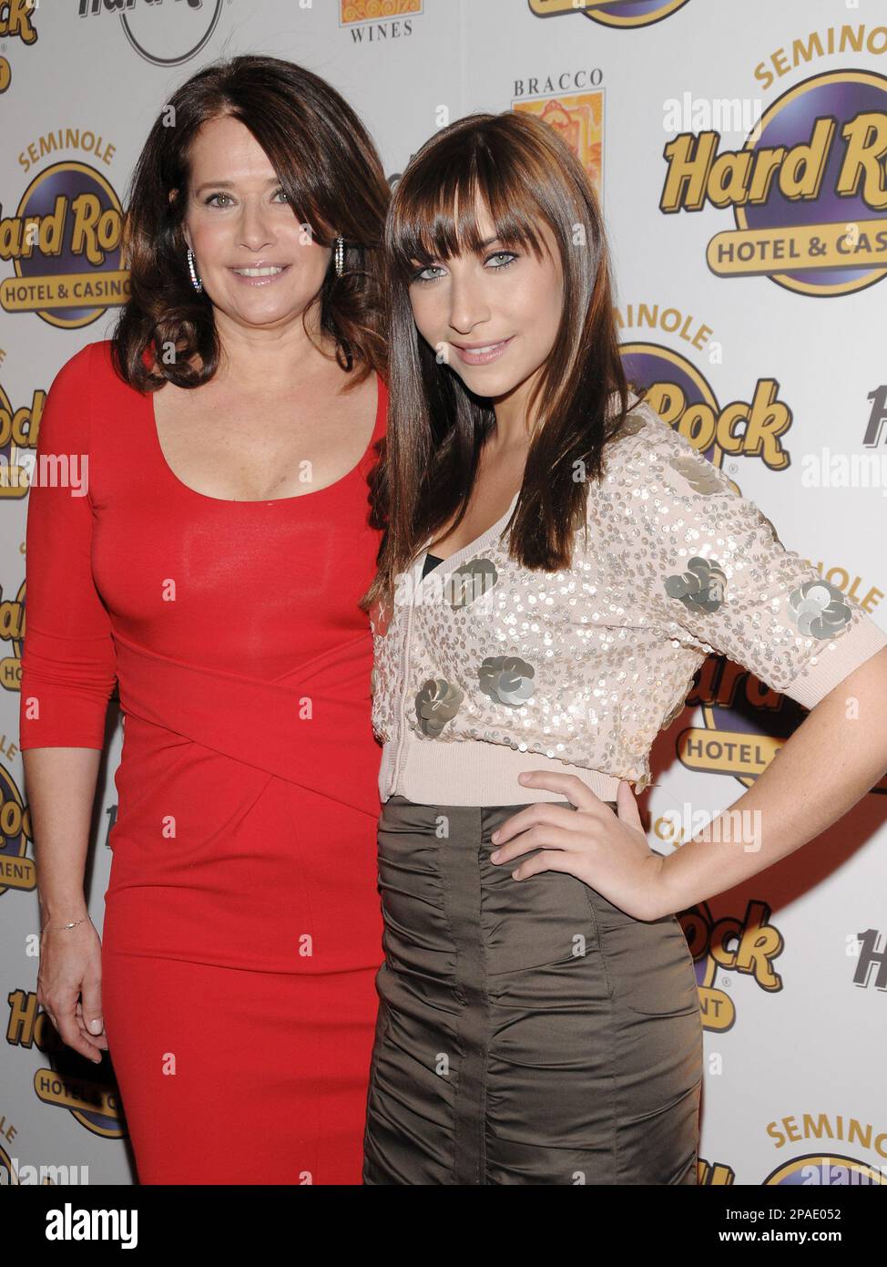 Actress Lorraine Bracco and daughter Stella Keitel attend a Bracco ...