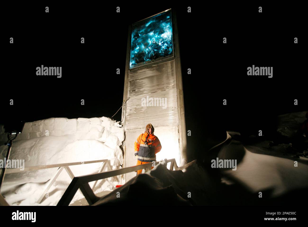 A guard armed with a rifle stands guard Sunday, Feb. 24, 2008 in ...