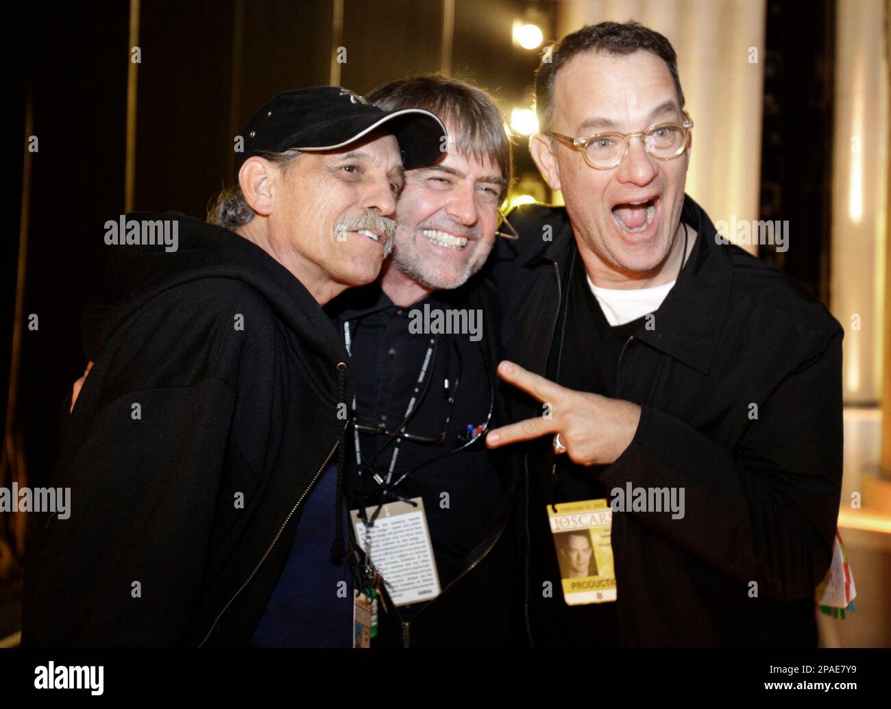 Stage managers David Wader, left, Dency Nelson, center, and actor Tom ...