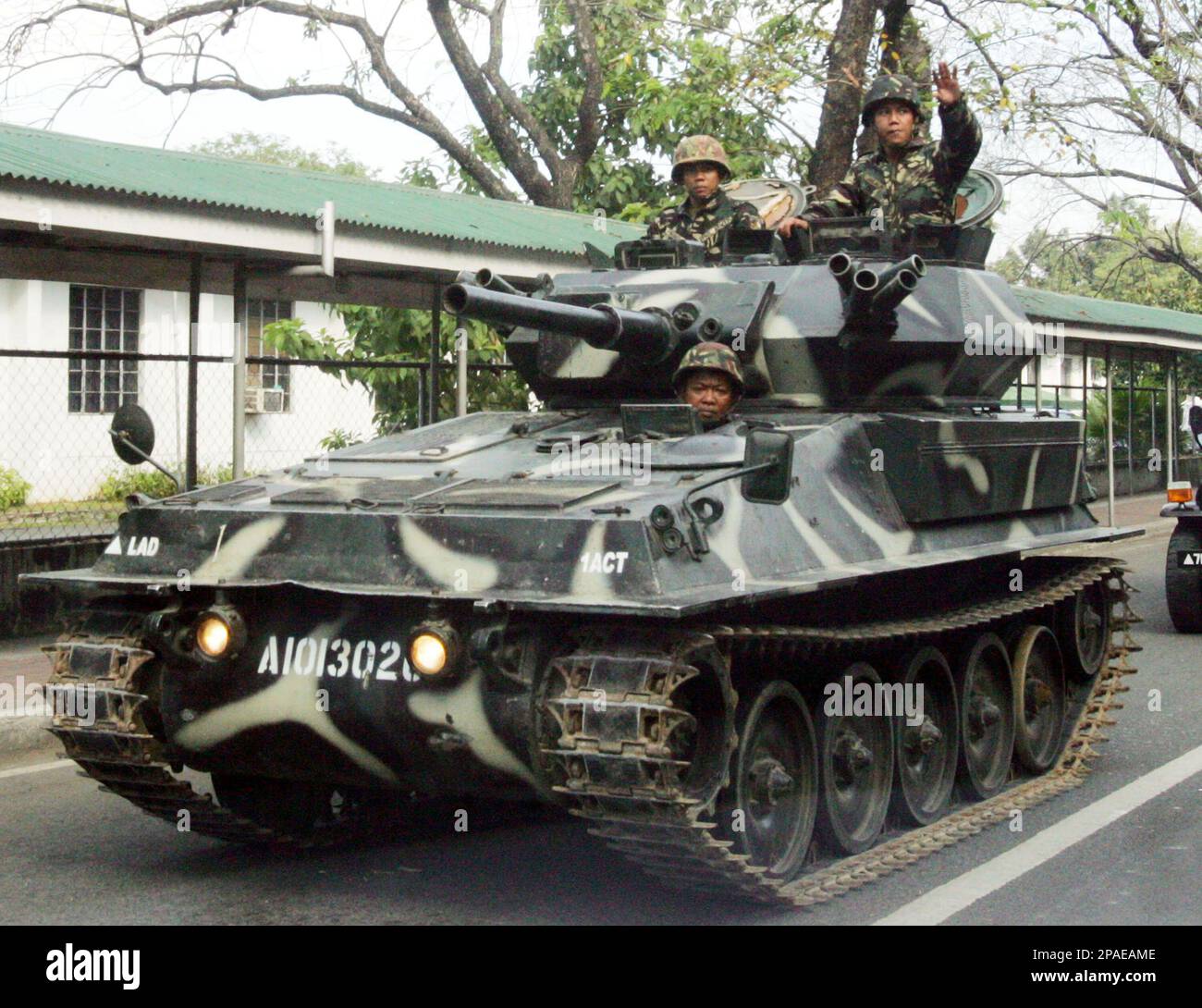 Philippine Army Scorpion Tanks