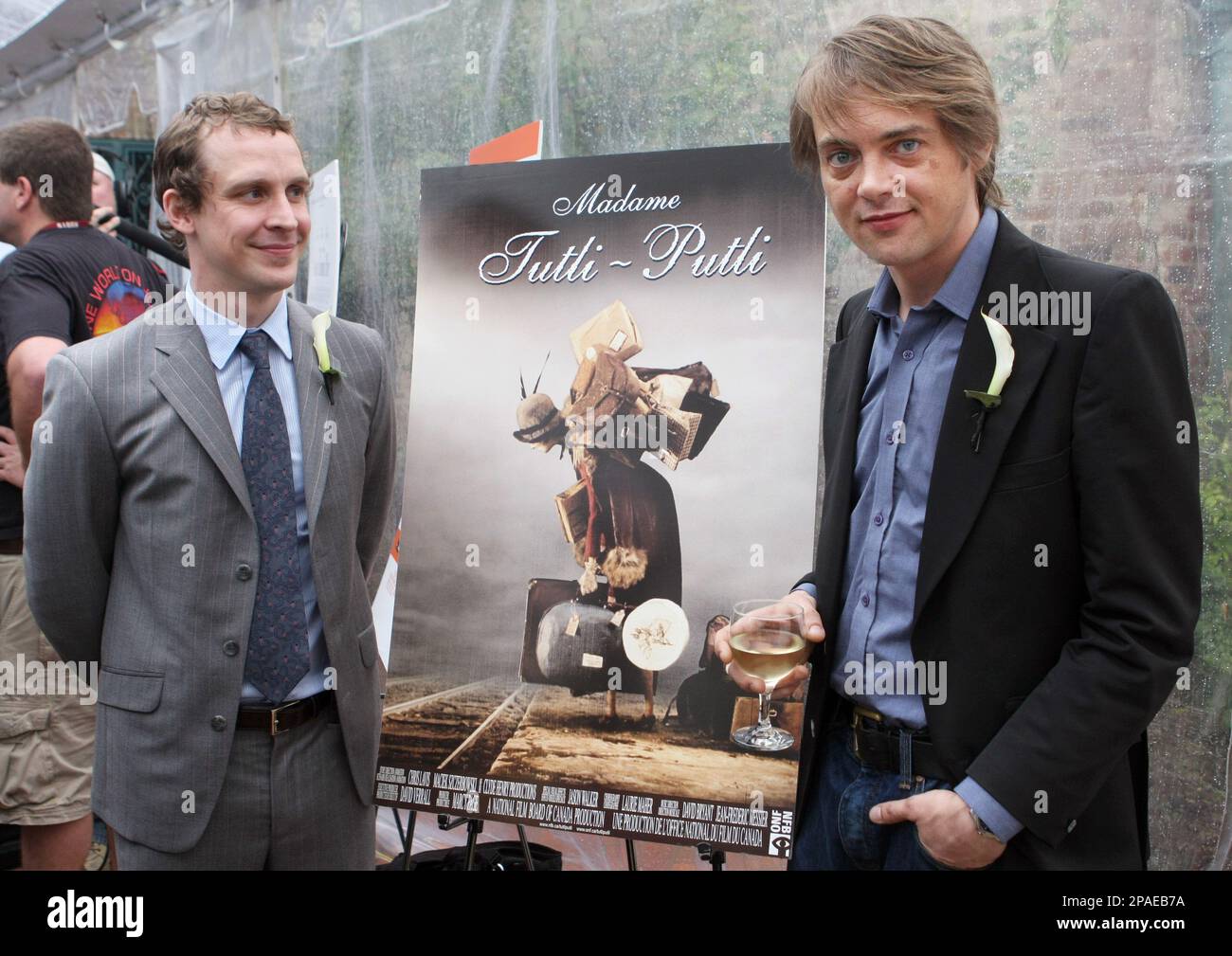 Chris Lavis, left, and Maciek Szczerbowski, right, 2007 Academy Awards ...