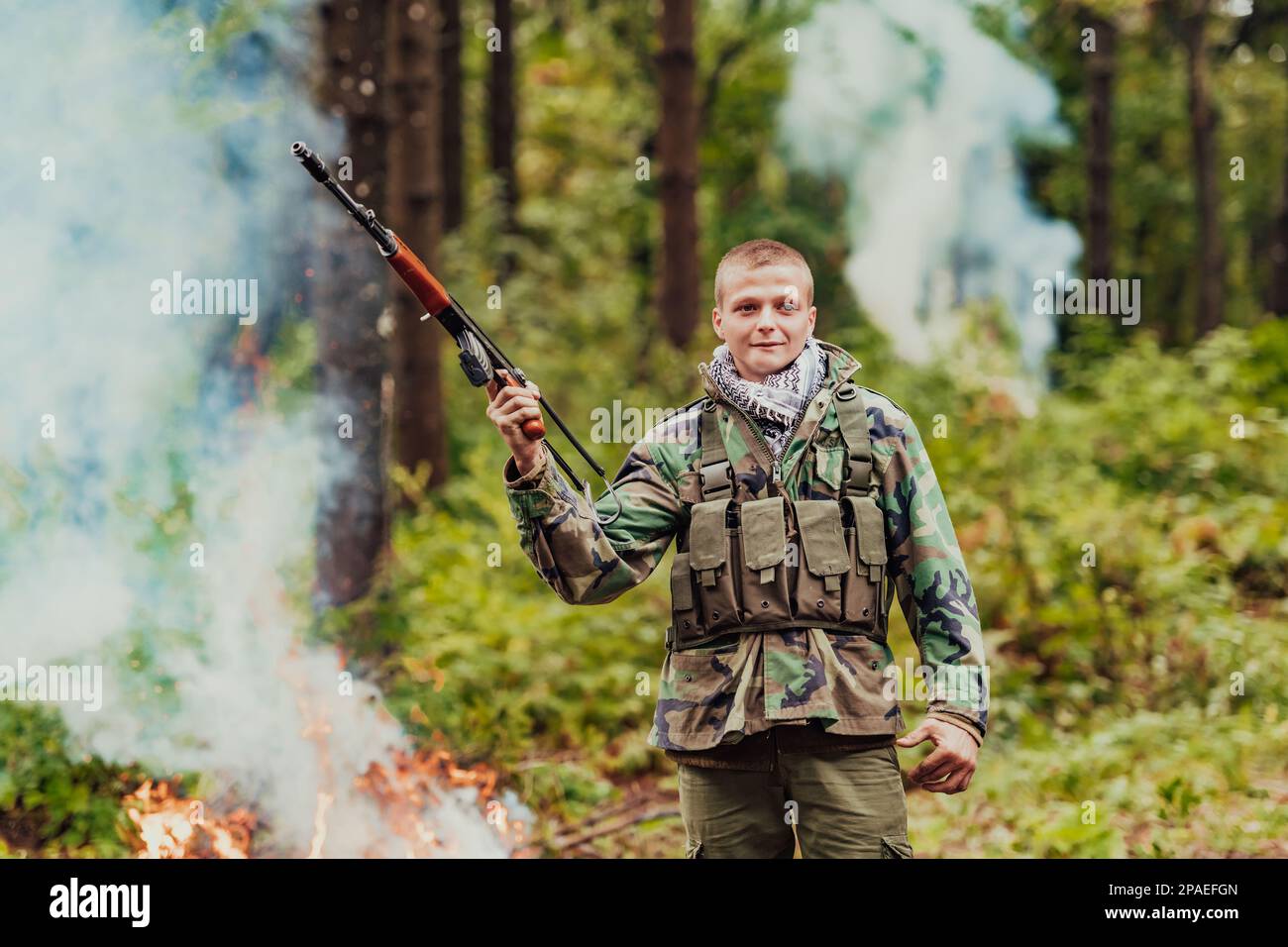 Taliban fighter portrait hi-res stock photography and images - Alamy